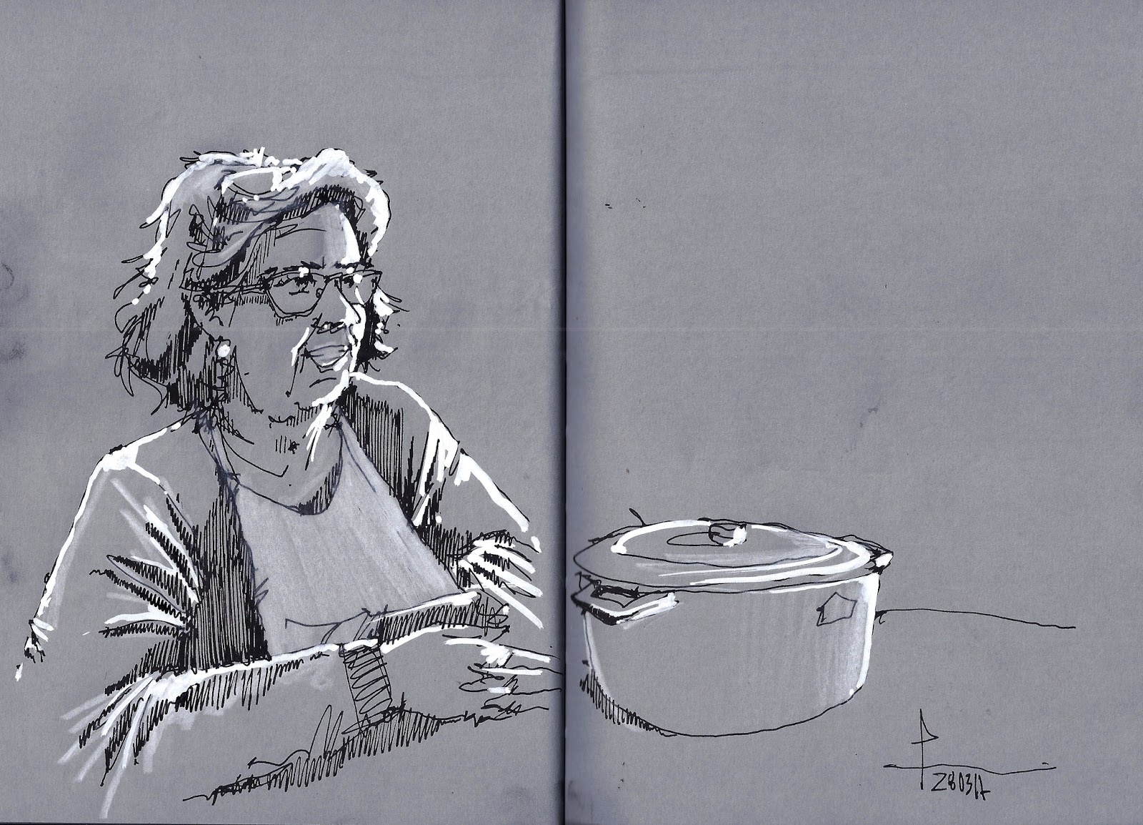 My biggest surprise -THE GREY Book from Hahnemühle