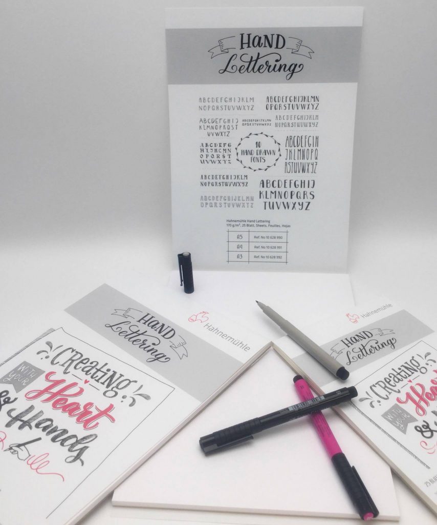 We love Hand Lettering ... on the right paper! - Hahnemühle Blog